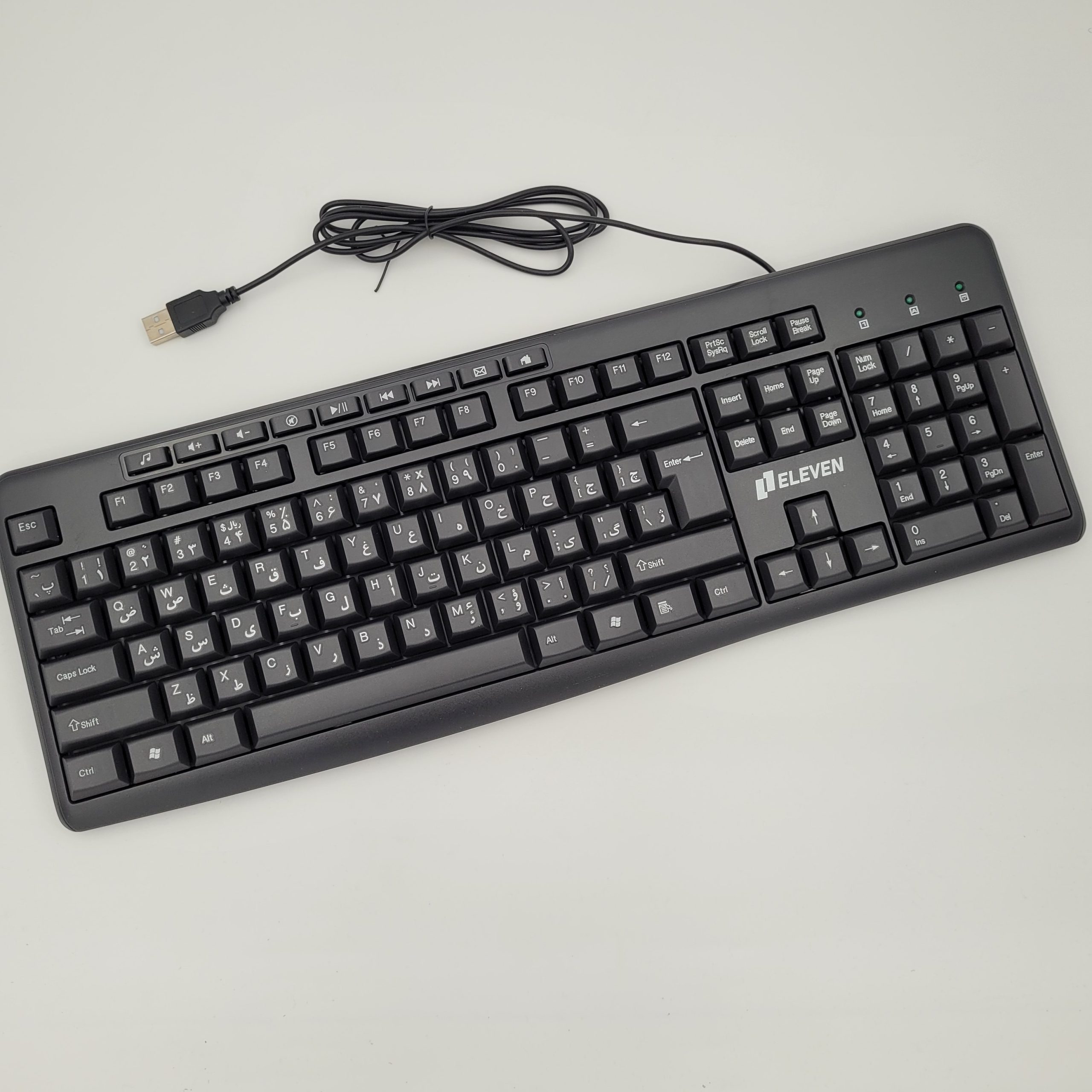 کیبورد سیم دار ایلون ELEVEN مدل K501 - فروشگاه شبیر استور