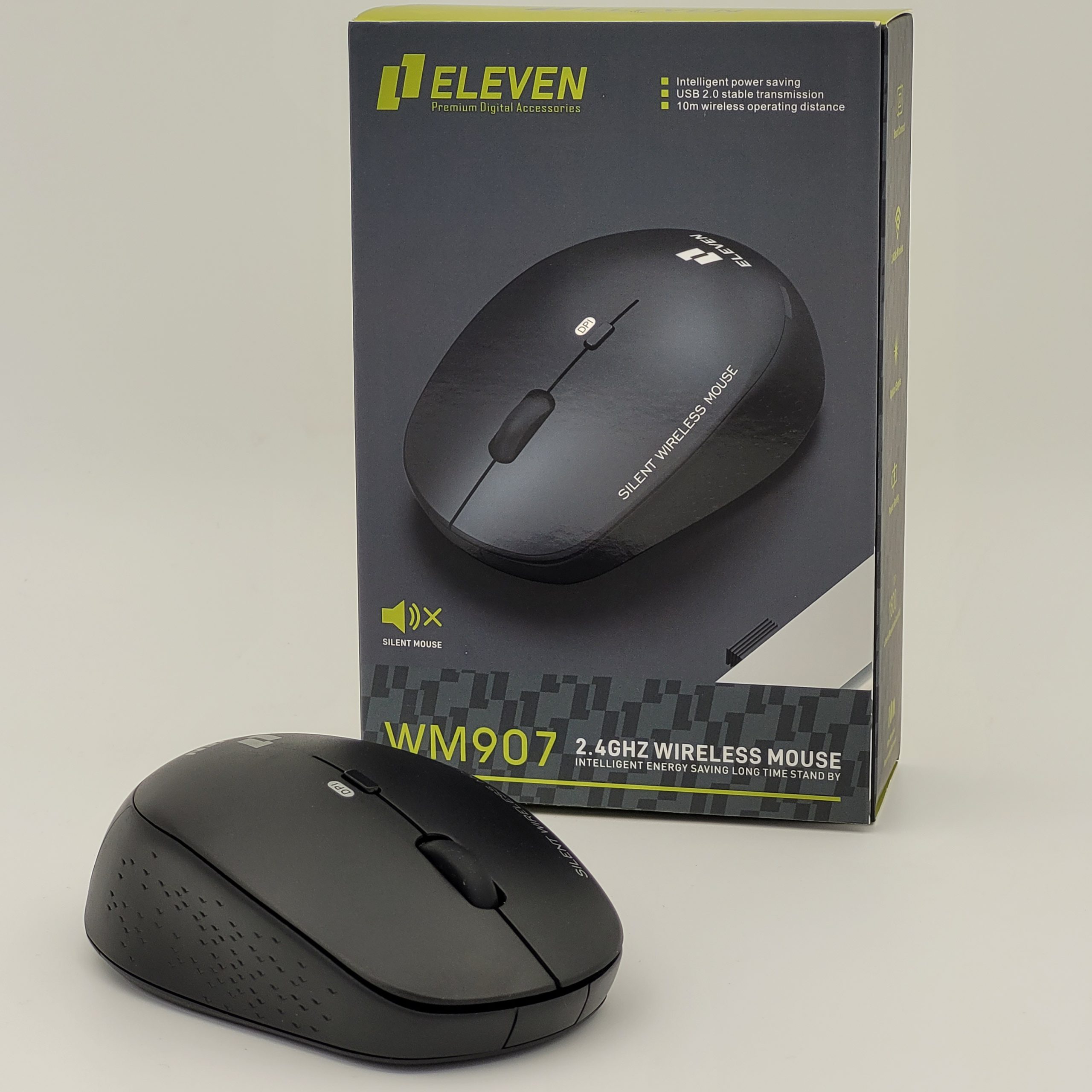 ماوس بی سیم ایلون مدل WM907 ا ELEVEN WM907 Wireless Mouse - فروشگاه شبیر استور