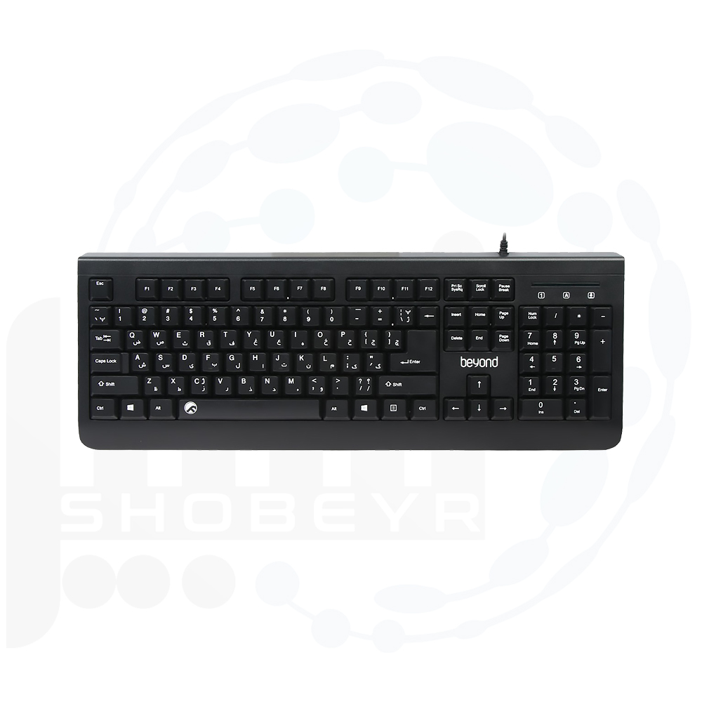 کیبورد باسیم بیاند مدل BK-2251 - فروشگاه شبیر استور