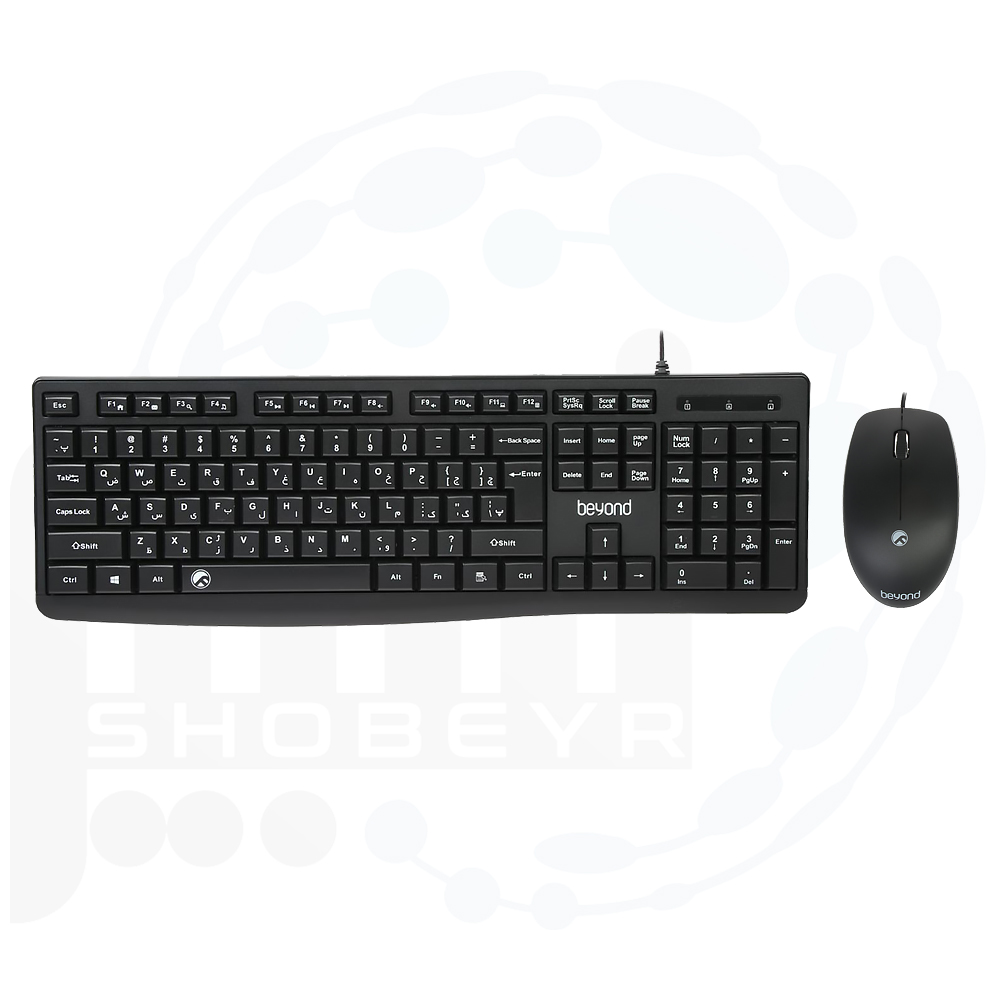 کیبورد و ماوس بیاند مدل BMK-3430 ا Beyond BMK-3430 Keyboard and Mouse ...
