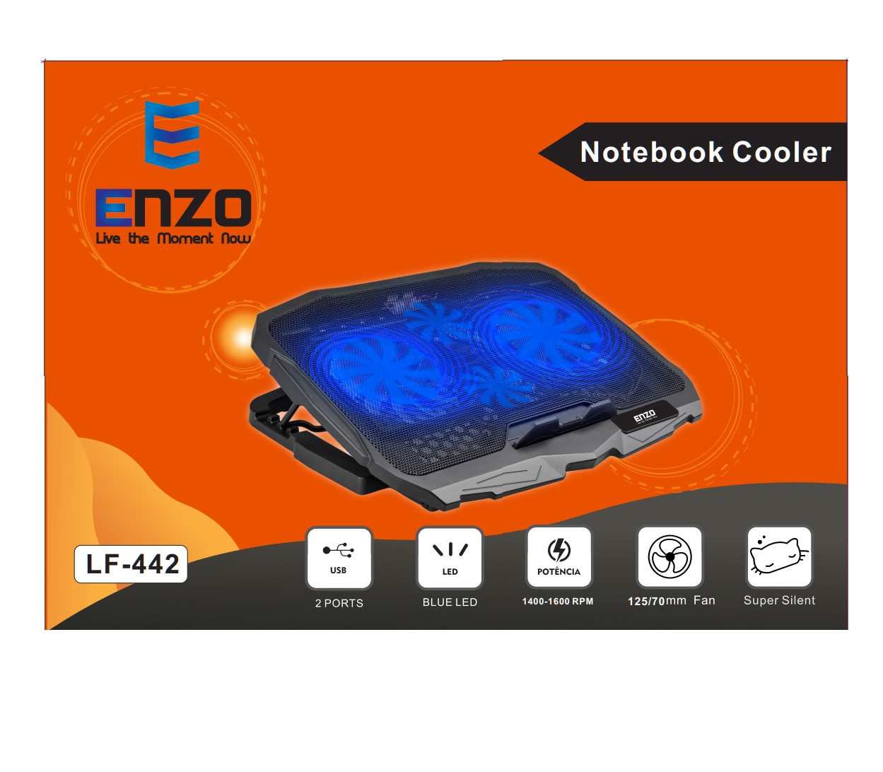 پایه و خنک کننده انزو مدل ENZO LF-442 - فروشگاه شبیر استور