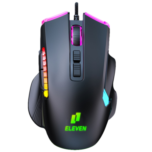 موس مخصوص بازی ایلون مدل GM5 ا ELEVEN GM5 Gaming Mouse - فروشگاه شبیر استور