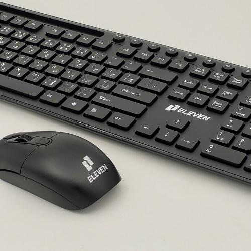 کیبورد و موس بی سیم ایلون مدل ELEVEN WK801 - فروشگاه شبیر استور